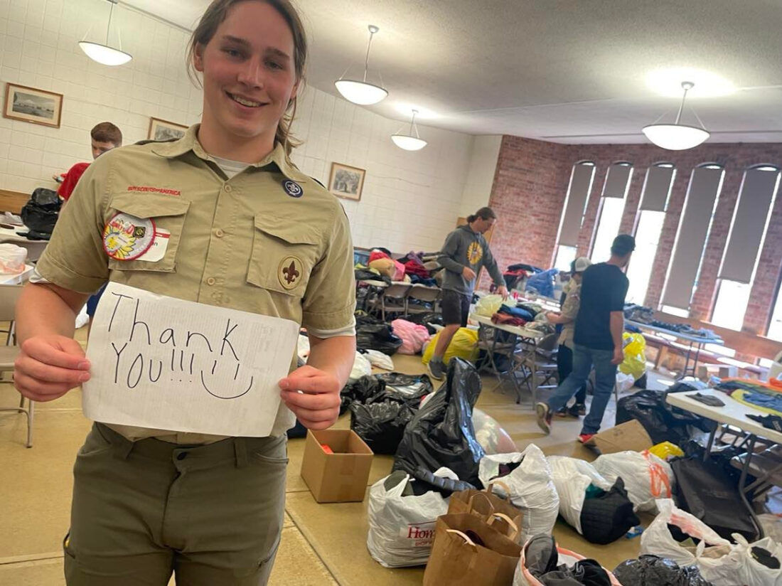 ‘A new perspective on compassion’: High school senior’s Eagle Scout ...